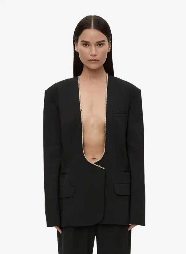 Christopher Esber Retract Shawl Blazer