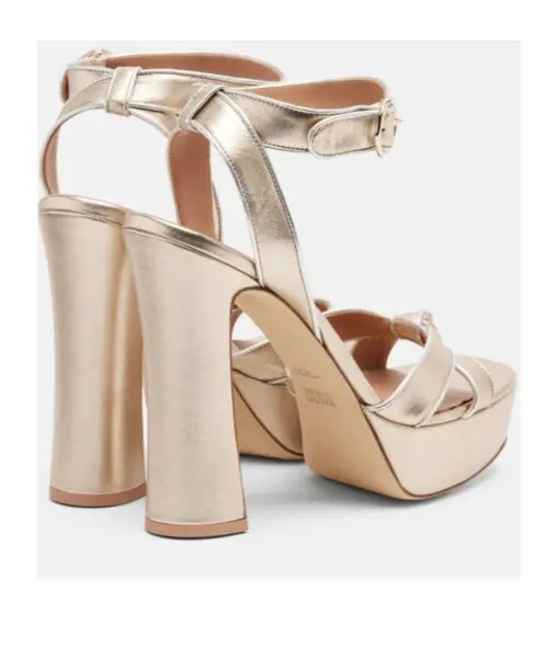 MALONE SOULIERS Rudi 130 Leather Platform Sandals