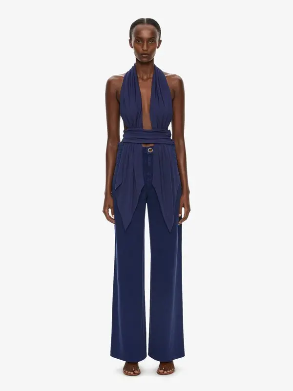 Christopher Esber Relaxed Wide-leg Denim Jeans