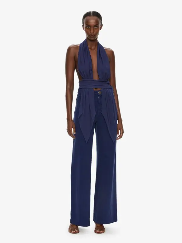 Christopher Esber Relaxed Wide-leg Denim Jeans