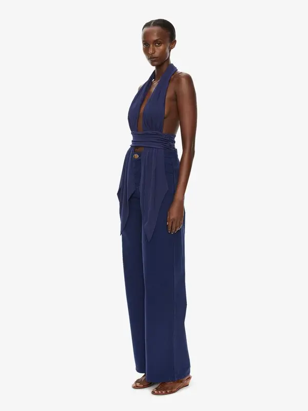 Christopher Esber Relaxed Wide-leg Denim Jeans