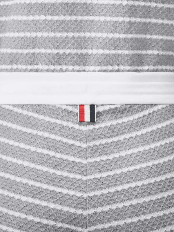 Thom Browne Honeycomb-texture Mini Shorts
