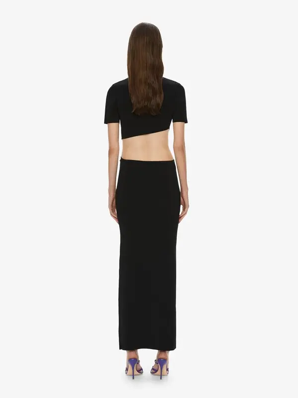 Christopher Esber Maparadita Sculpted Knit Top - Black