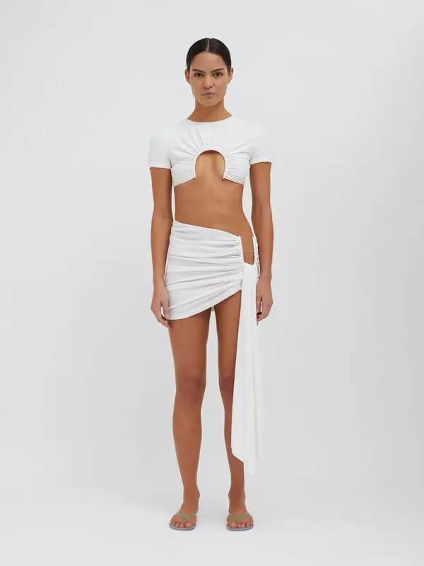 Christopher Esber U Prong Tee - White