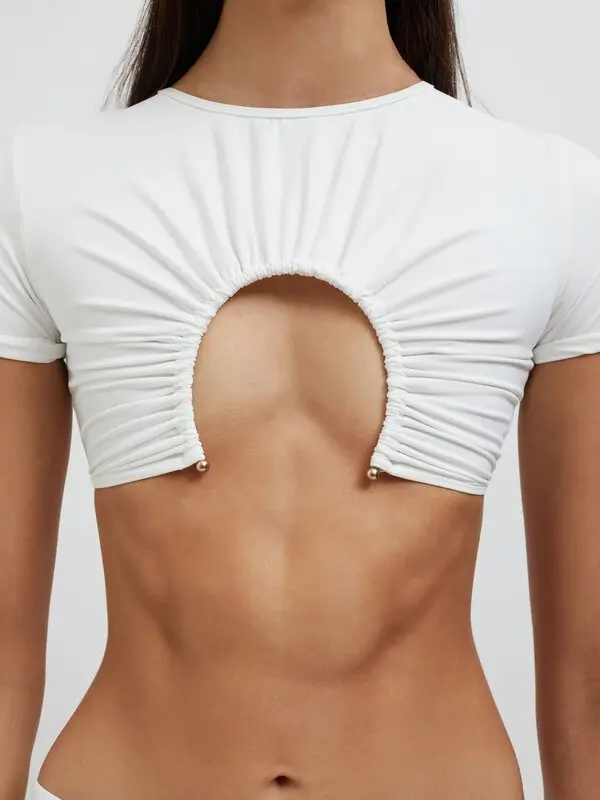 Christopher Esber U Prong Tee - White