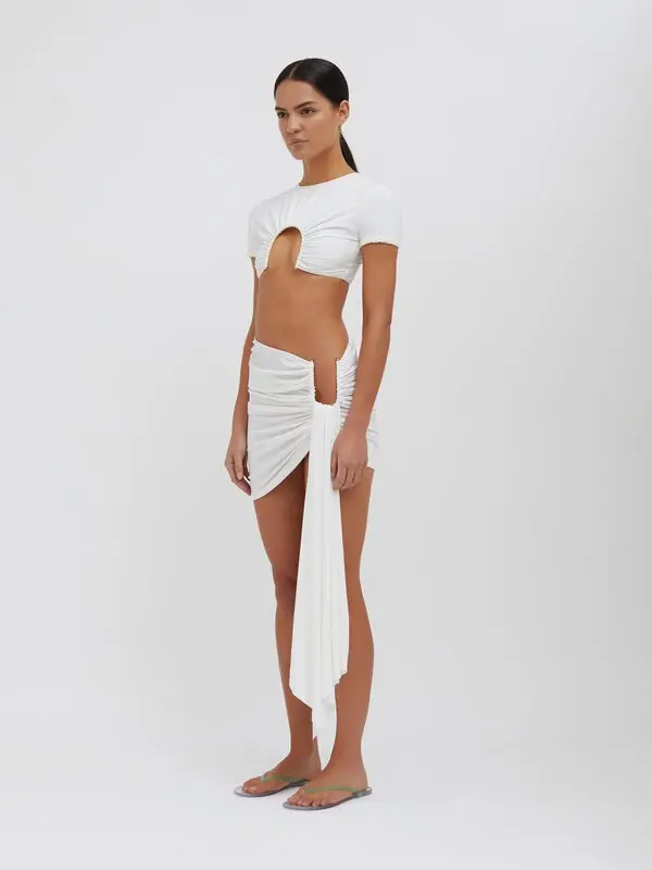 Christopher Esber U Prong Tee - White