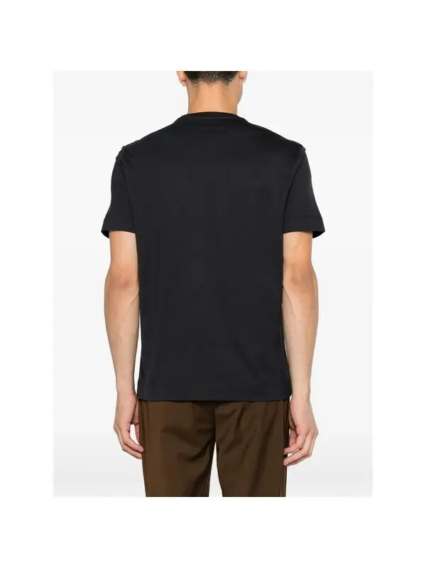 Zegna Short Sleeved Crewneck T-shirt