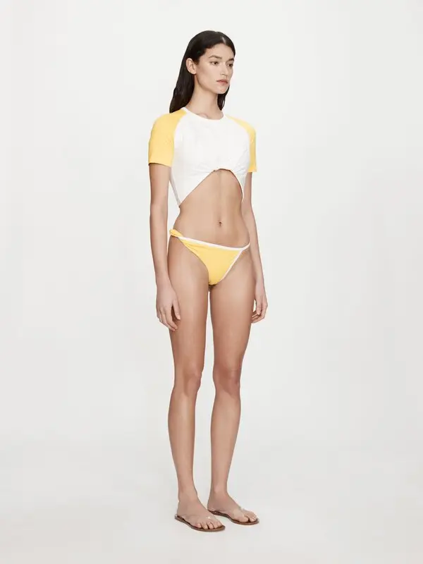Christopher Esber Onda Twisted Lycra High Brief