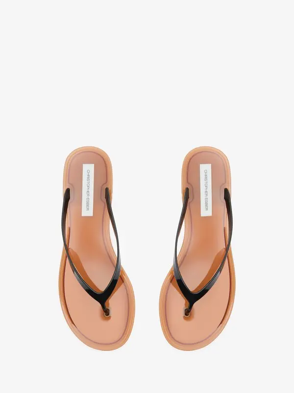 Christopher Esber Jo Flip Flop - Black