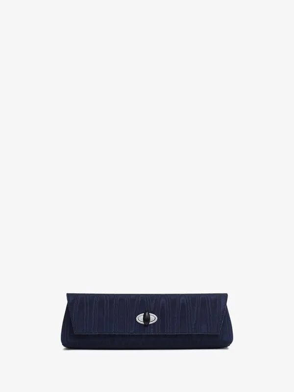 Christopher Esber Buki Moire Clutch - Blue