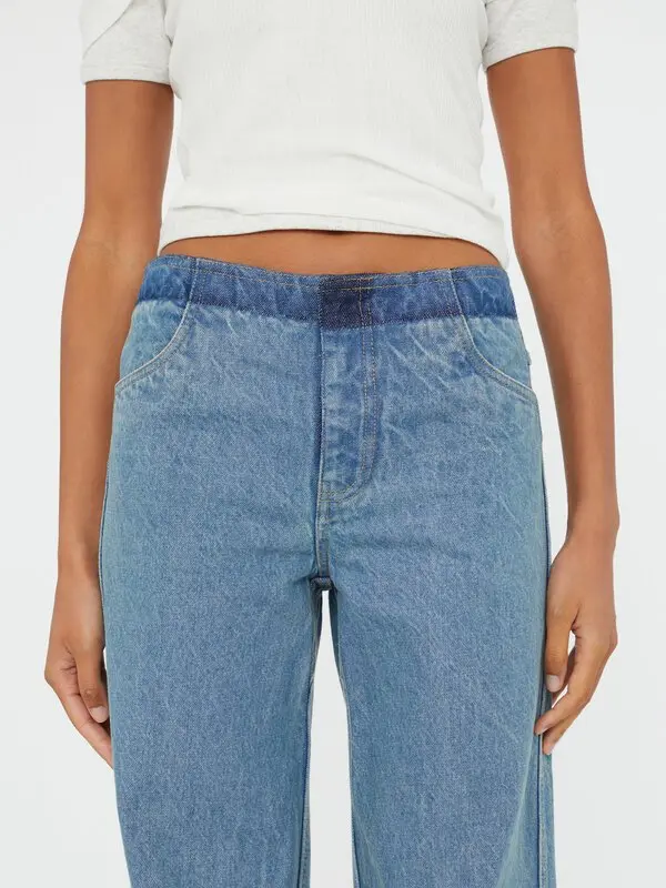 Christopher Esber Deconstructed Denim Jeans