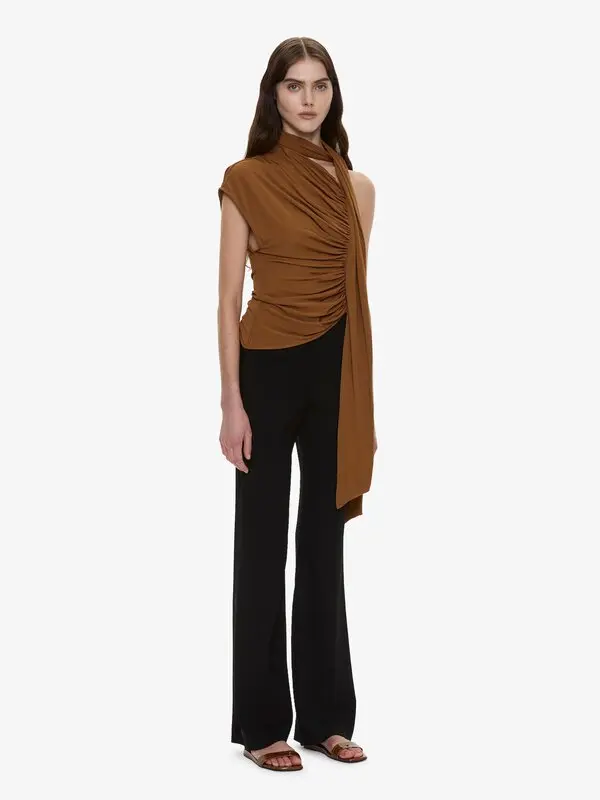 Christopher Esber Vienna Jersey Scarf Top