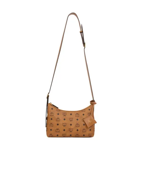 Mcm Logo Shoulder Bag