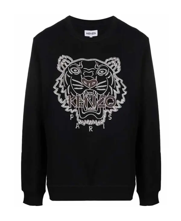 Kenzo Round-necked Logo Sweater
