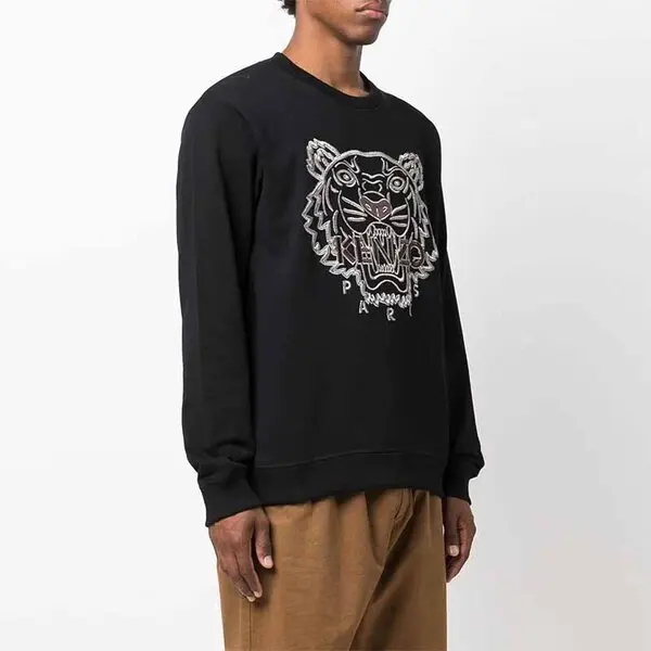 Kenzo Round-necked Logo Sweater