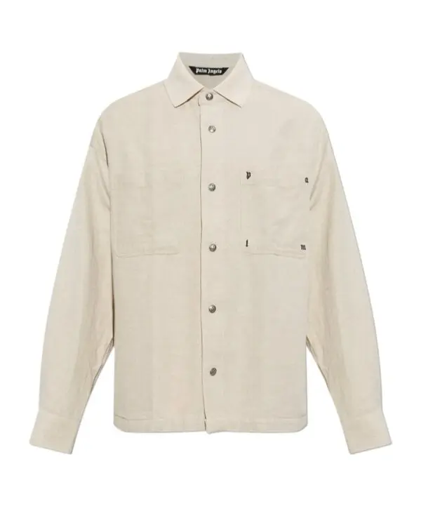 Palm Angels Long-sleeved Shirt - Nude