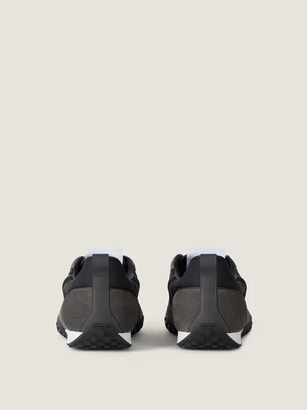 Givenchy Glide Sneakers In Nylon And Suede