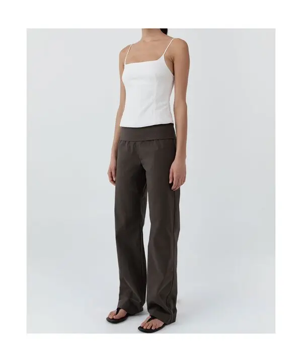 ST. AGNI Low-rise Casual Pants