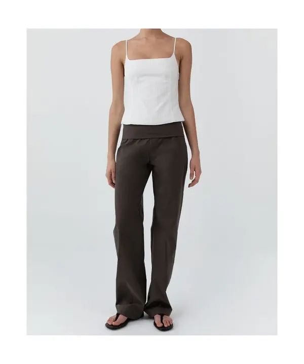 ST. AGNI Low-rise Casual Pants