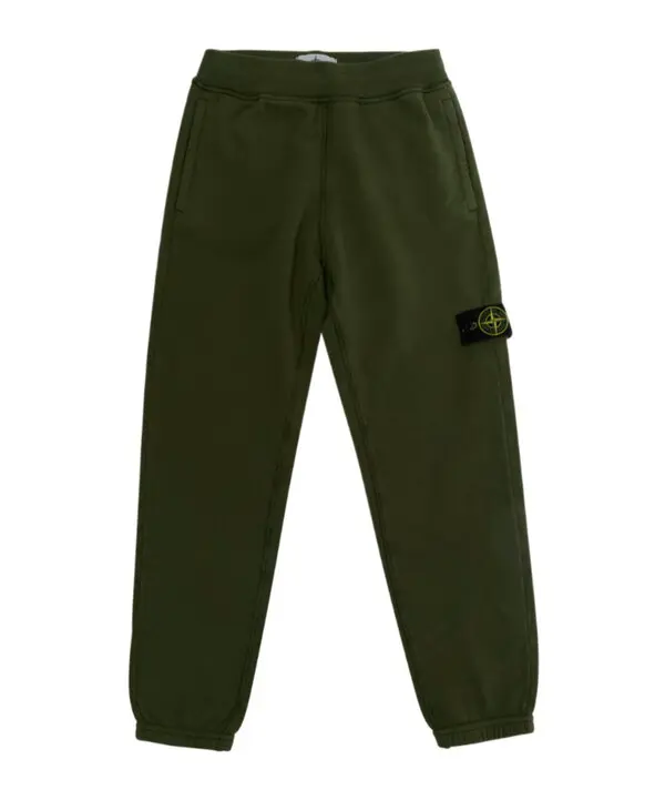 Stone Island Elastic-waist Casual Trousers