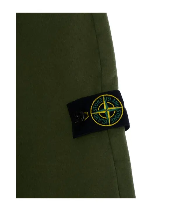 Stone Island Elastic-waist Casual Trousers