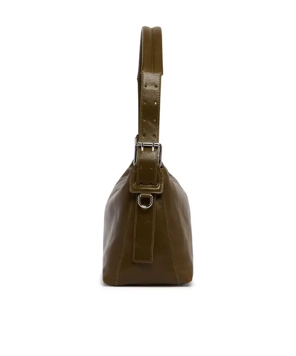 LEMAIRE Belted Baguette Bag In Leather