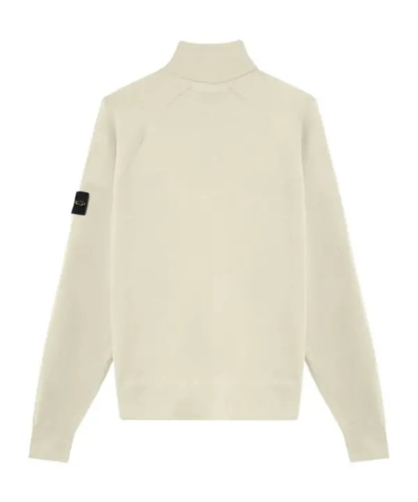 Stone Island Regular-fit Half-zip Jumper With Raglan Sleeves