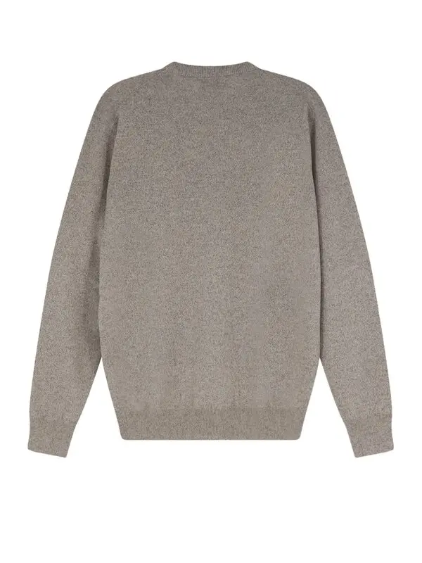 Brunello Cucinelli V-neck Long-sleeved Knit Top