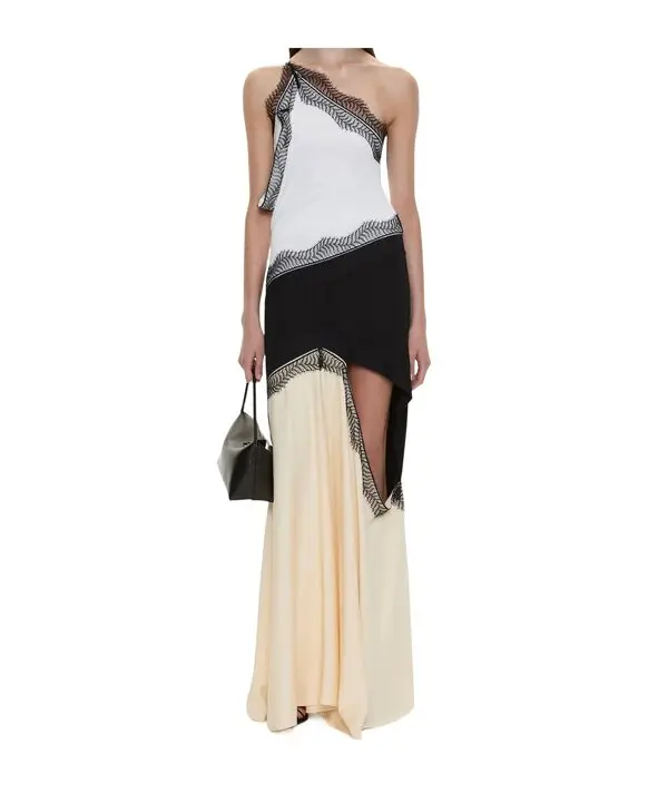 Christopher Esber Keira Lace-trim Maxi Dress