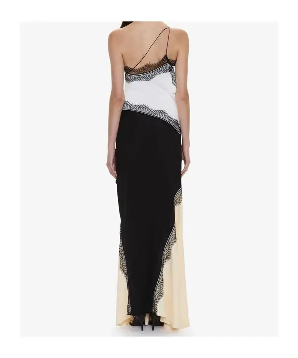 Christopher Esber Keira Lace-trim Maxi Dress