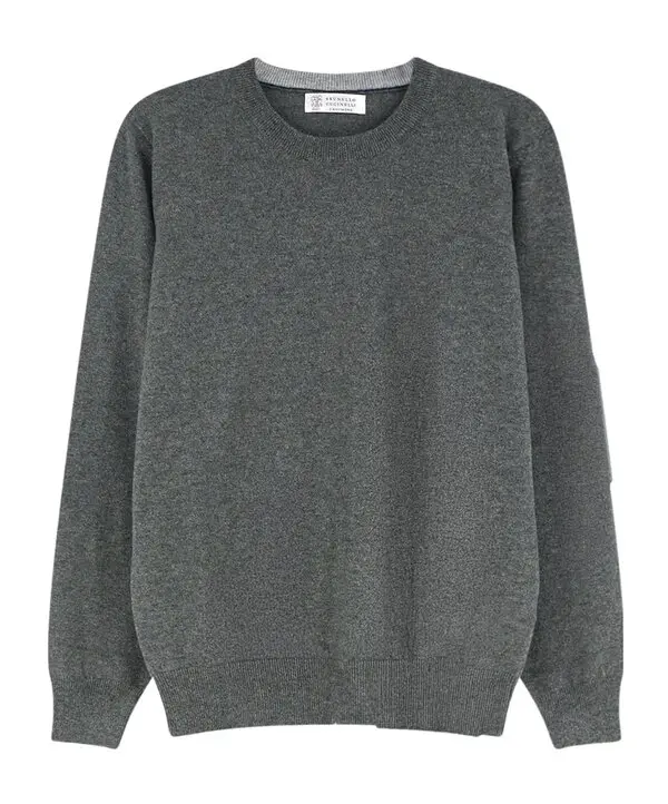 Brunello Cucinelli Crew Neck Long-sleeved Knitwear