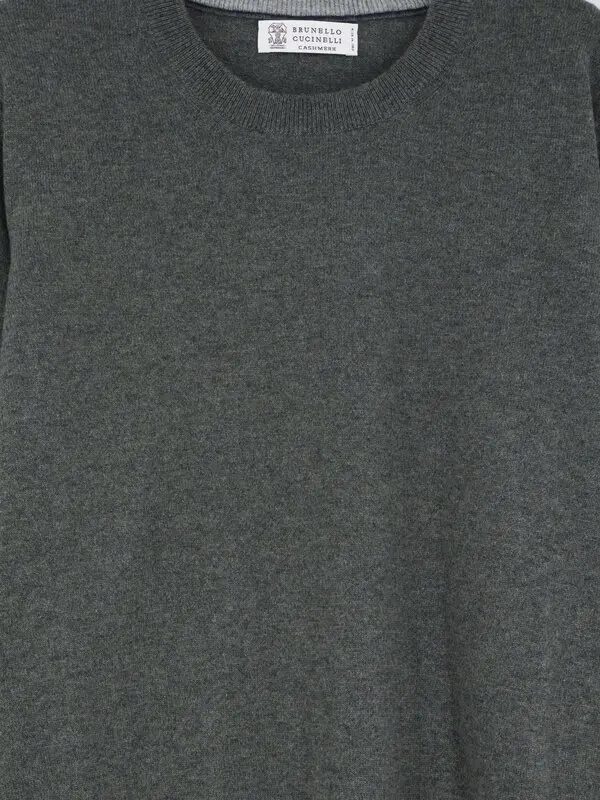 Brunello Cucinelli Crew Neck Long-sleeved Knitwear