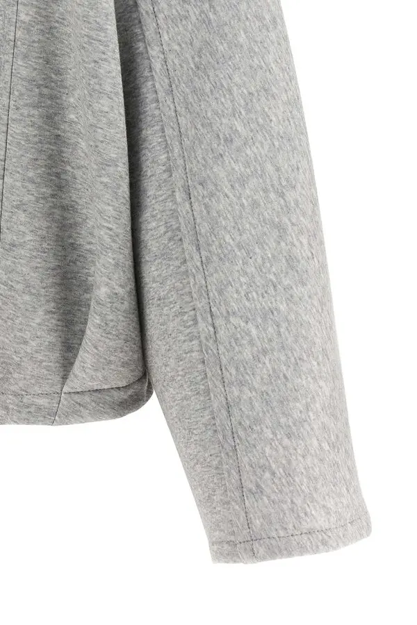 Brunello Cucinelli Zip-up Cropped Hoodie