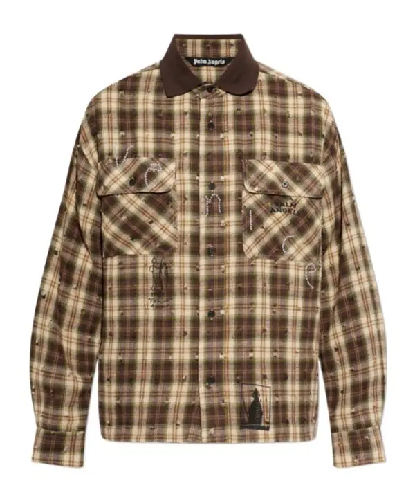 Palm Angels Long-sleeved Shirt - Multicolor