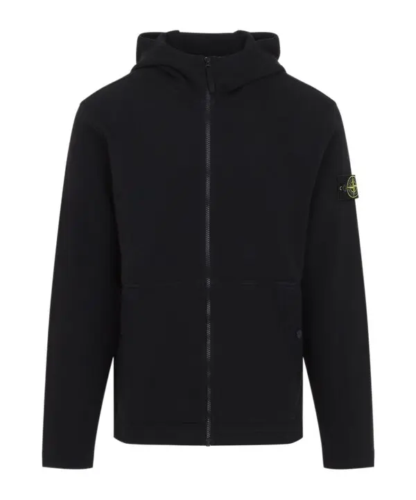 Stone Island Long-sleeved Hooded Sweatshirt