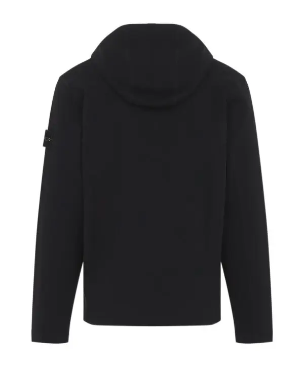 Stone Island Long-sleeved Hooded Sweatshirt