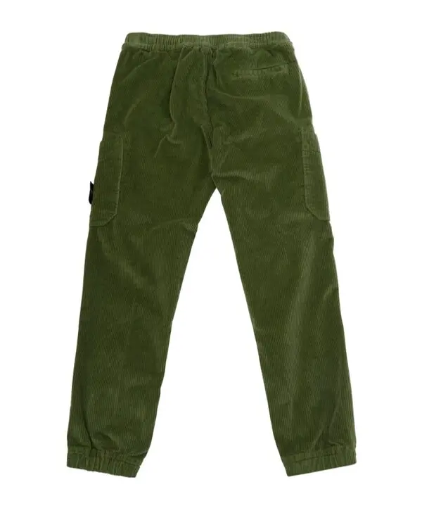 Stone Island Elastic-waist Casual Trousers