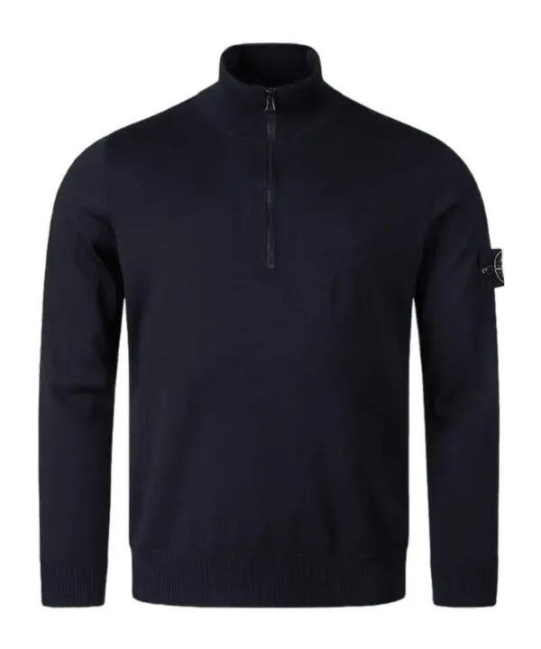 Stone Island Zip-neck Sweater