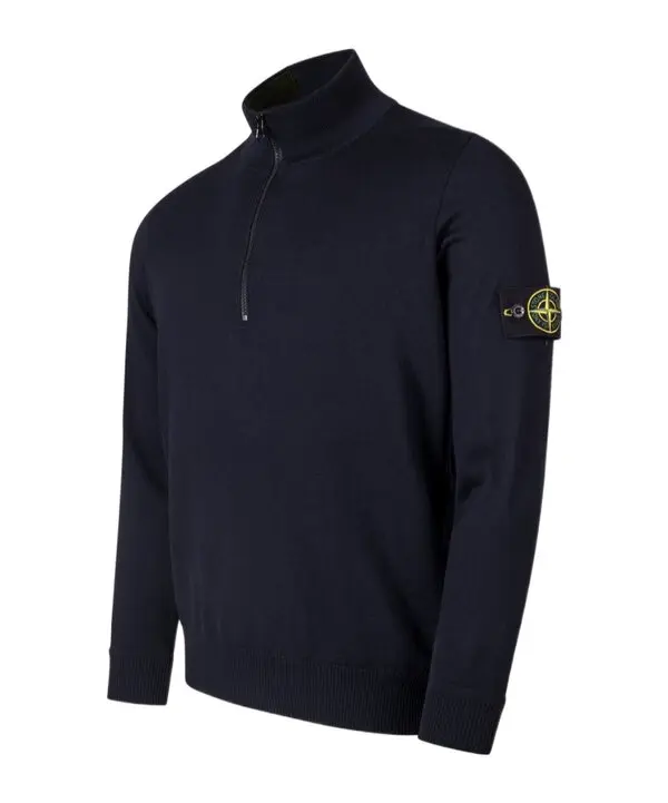 Stone Island Zip-neck Sweater
