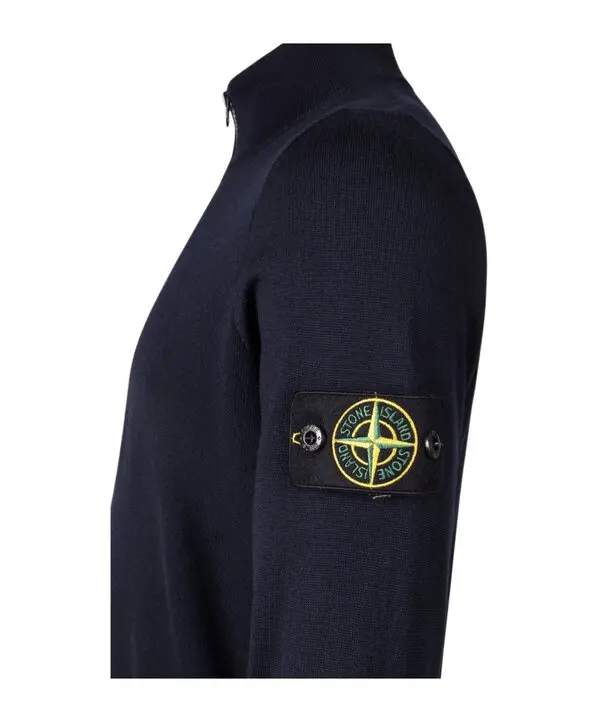 Stone Island Zip-neck Sweater