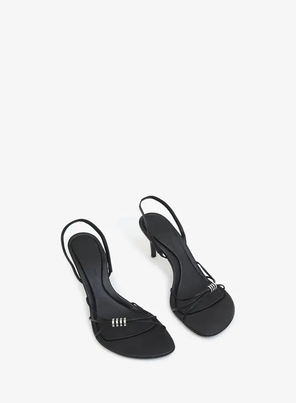 Christopher Esber Giro Strappy Heeled Sandals - Black