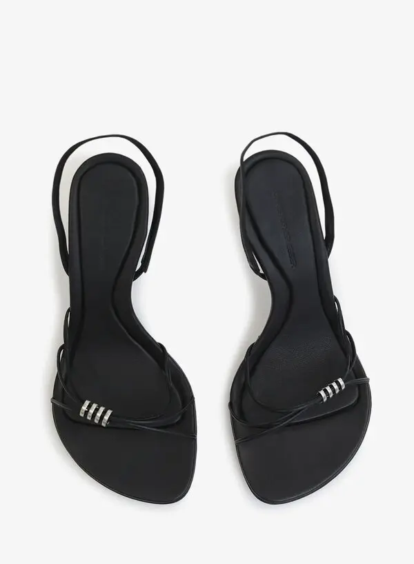 Christopher Esber Giro Strappy Heeled Sandals - Black