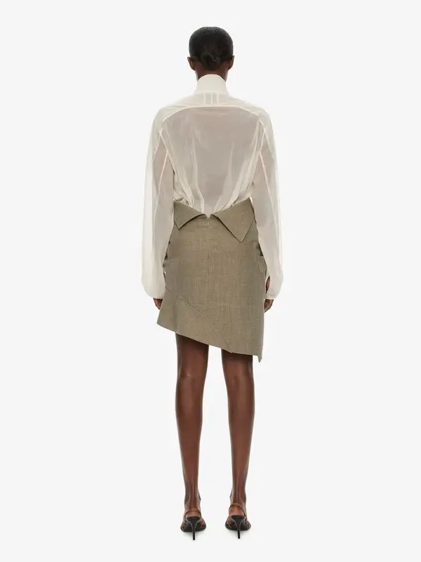 Christopher Esber Dannie Lucent Mottled Sheer Bomber