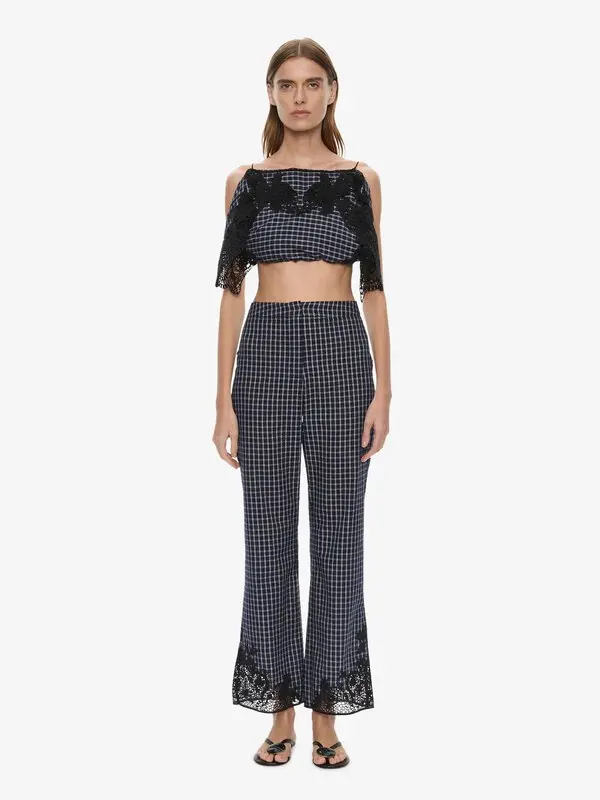 Christopher Esber Maya Embroidered Handkerchief Trouser