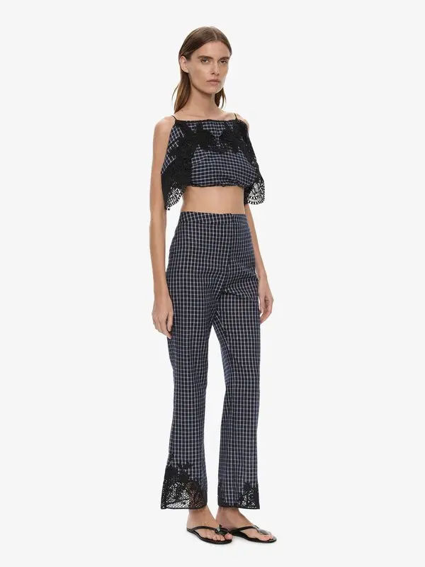 Christopher Esber Maya Embroidered Handkerchief Trouser
