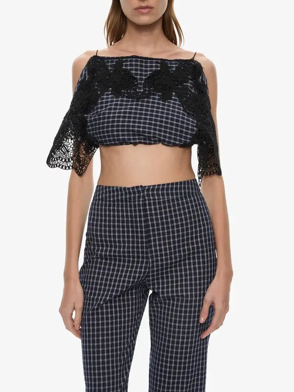 Christopher Esber Maya Embroidered Handkerchief Trouser