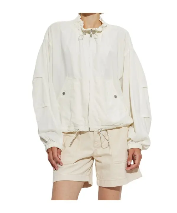 Isabel Marant Étoile Plume Zip-up Jacket - Ecru