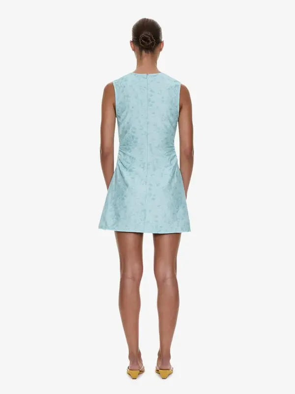 Christopher Esber Light Leak Jacquard Loophole Mini Dress