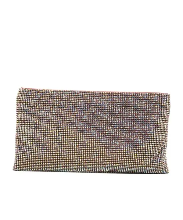 Benedetta Bruzziches Embellished Clutch Bag - Gray