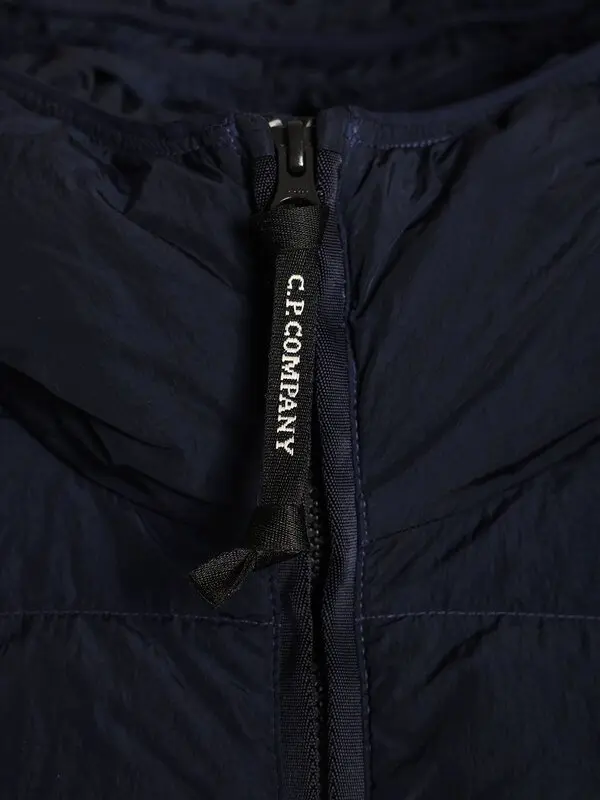 C.P. COMPANY Long-sleeved Hooded Cotton Jacket